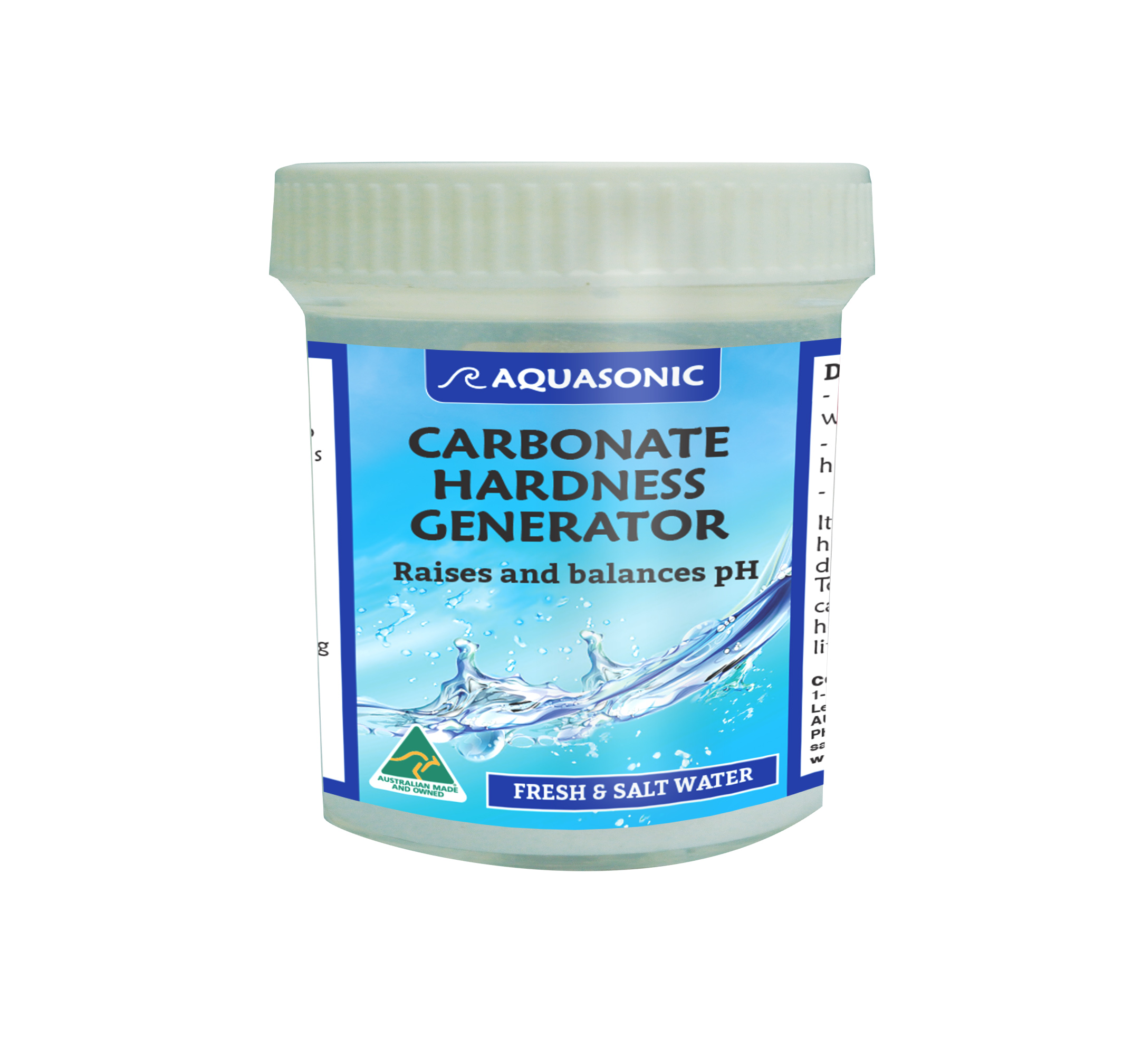 Aquasonic Carbonate Hardness Generator - NaturesBest